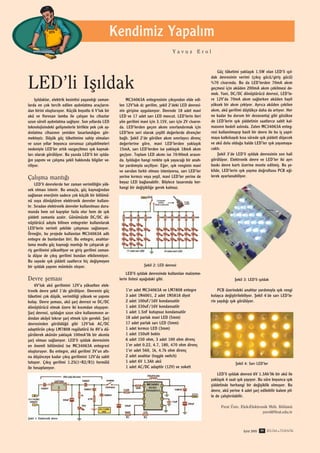 Led'li işıldak | PDF