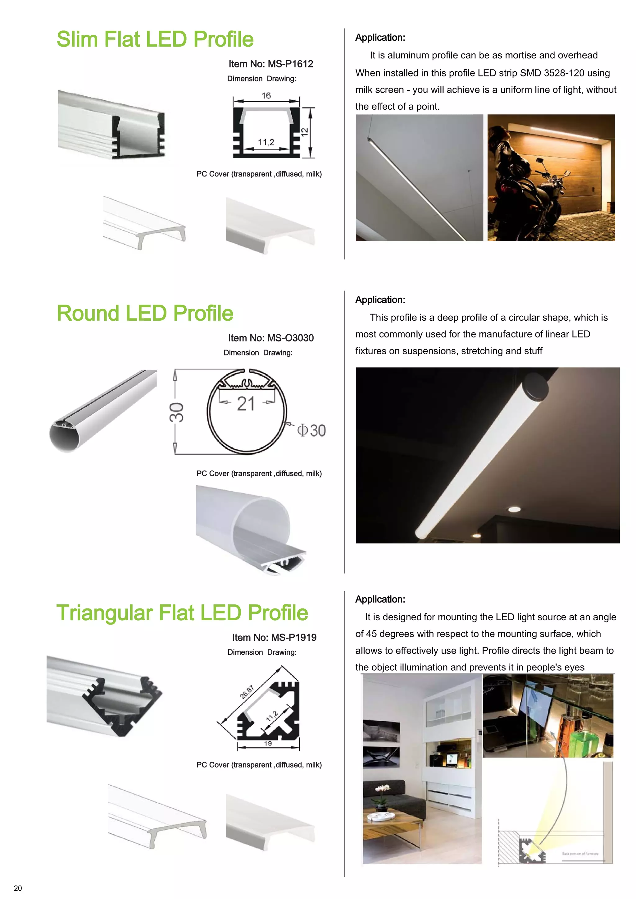 Led linear light led batten light, led strip light | PDF