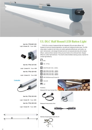 Led linear light led batten light, led strip light | PDF
