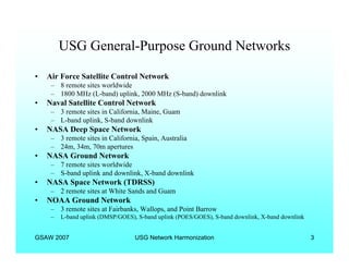 Harmonization of US Government Satellite Ground Systems | PPT