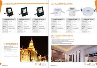 Ledlux Mini Broucher | PPT