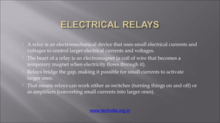 Led matrix and relay interfacing Part-3 | PPT