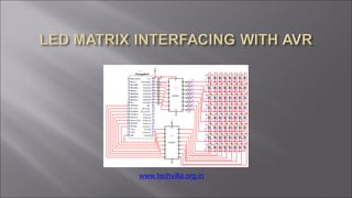 Led matrix and relay interfacing Part-3 | PPT