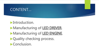 LED LAMP,INDUSTRIAL LED,PRODUCTION PROCESS OF LED,MODERN LIGHTING ...