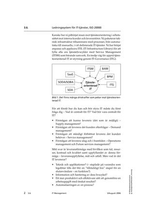 Ledningssystem för IT-tjänster ISO/IEC 20000 | PDF
