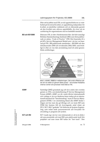 Ledningssystem för IT-tjänster ISO/IEC 20000 | PDF