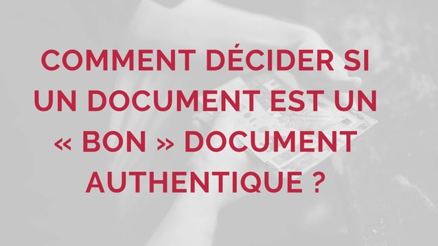 Le document authentique en classe de FLE