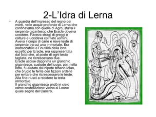 Le Dodici Fatiche Di Ercole | PPT