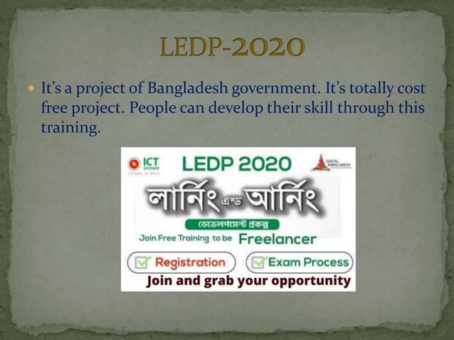 Ledp 2020 presentation | PPTX | Internet | Computing