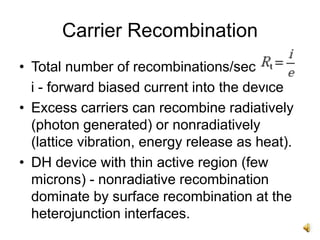 LED Power Output and Efficiency | PPT