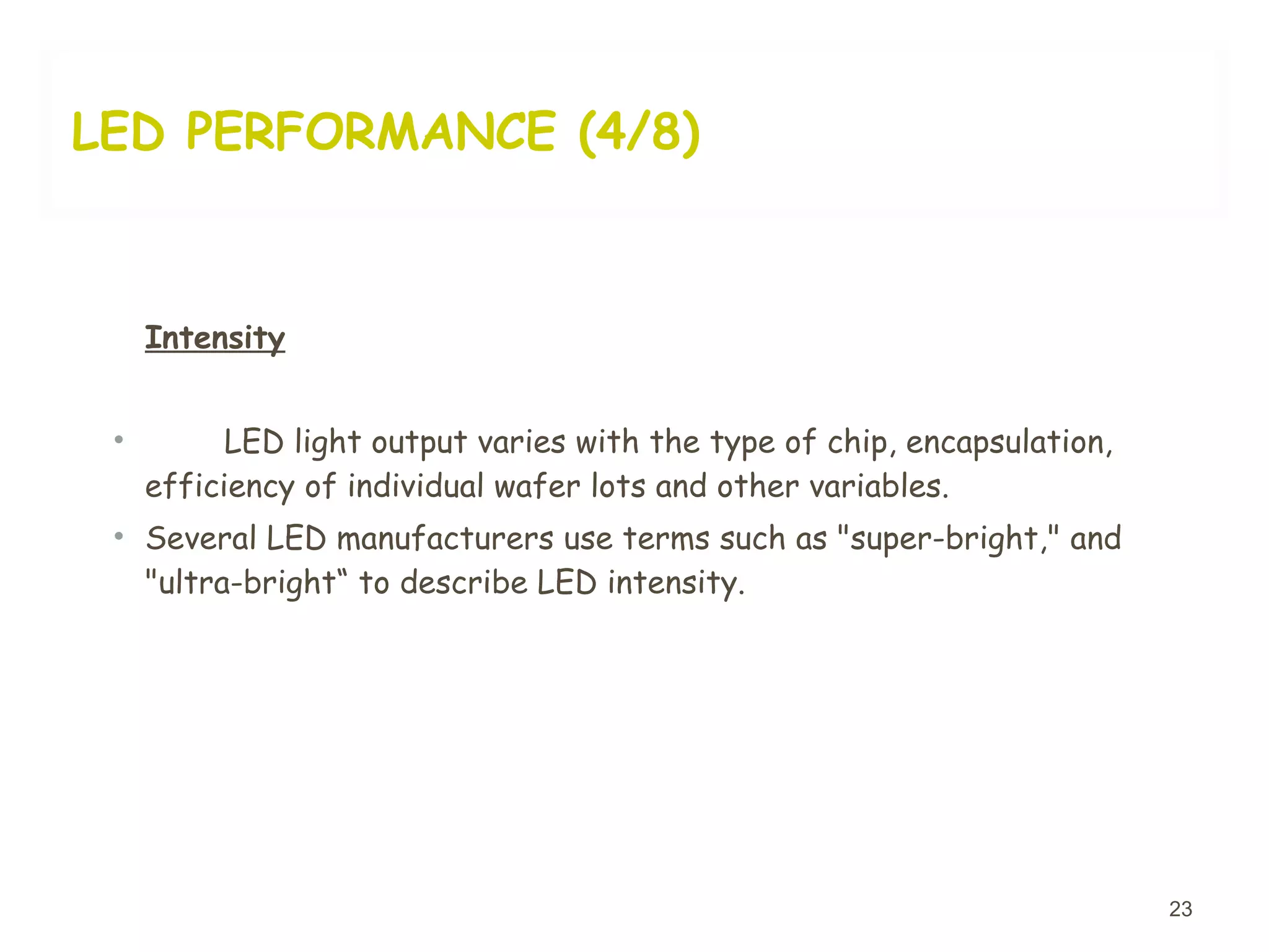 Led Ppt | PPT