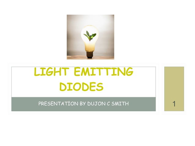 Led Ppt | PPT | Science