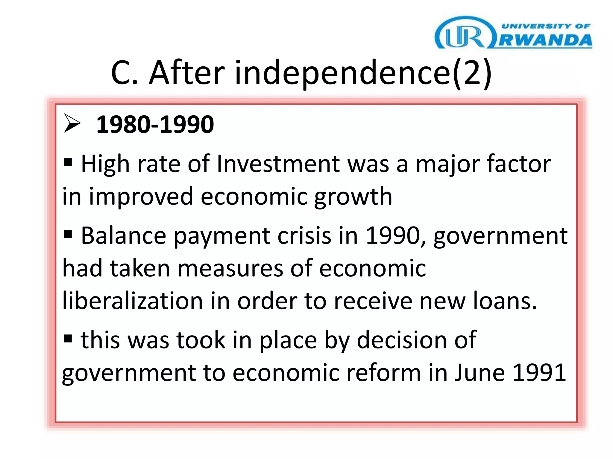 Economic Development of India Presentation | PPTX