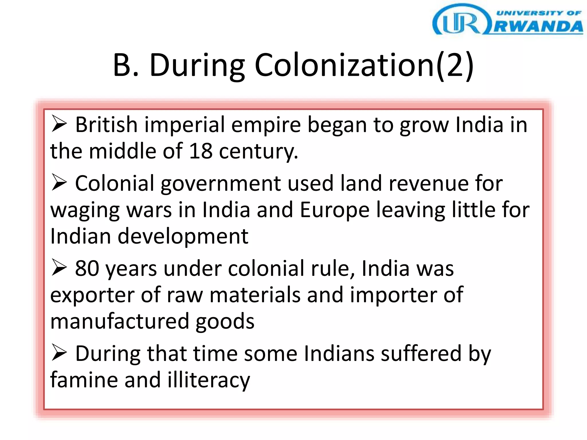 Economic Development of India Presentation | PPTX