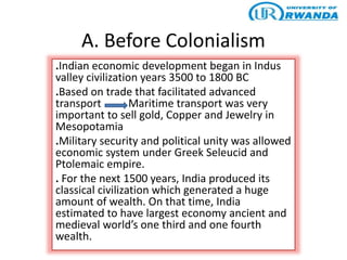 Economic Development of India Presentation | PPTX