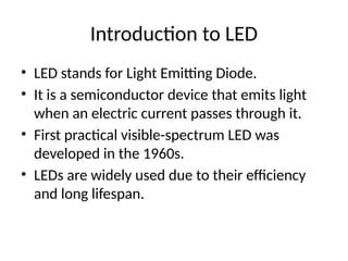 LED_Presentation. For basic knowledge... | PPTX