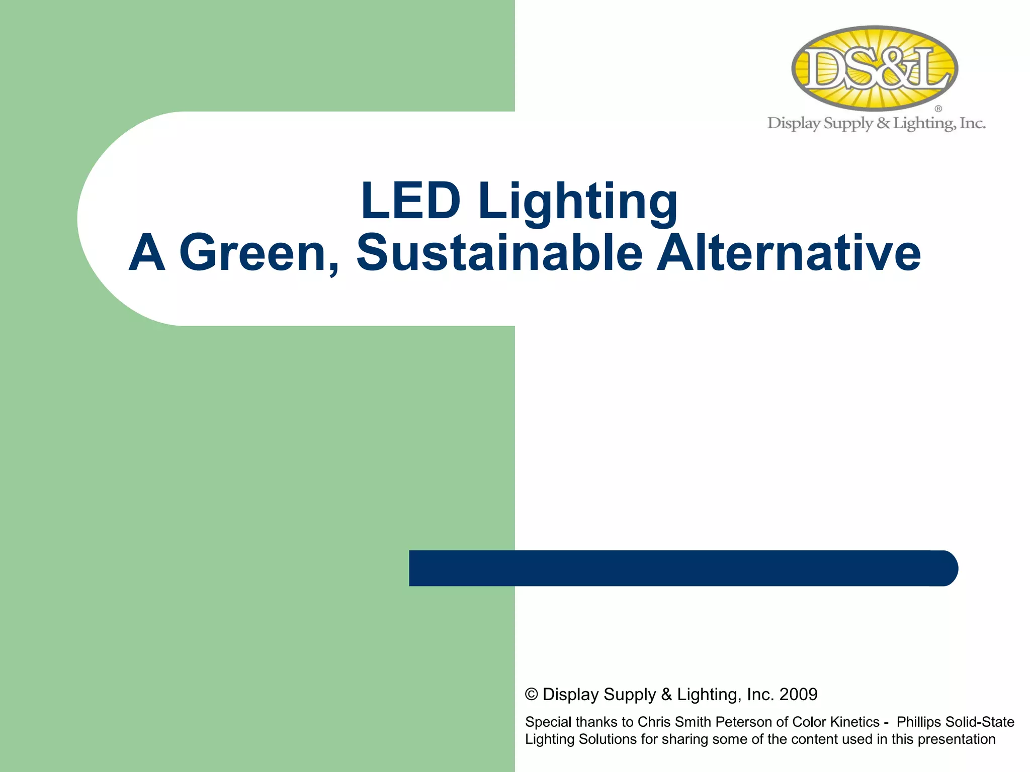 LED Lighting Presentation | PPT