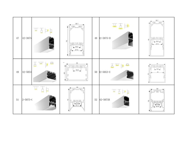 Led profile catalogue | PDF