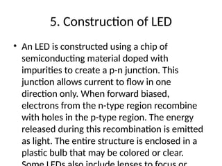 LED_Project_Presentation.pptx, its application , | PPTX
