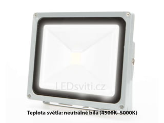 LED reflektor 30W bílá | PPT
