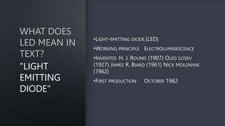 LED research. final.pptx | Interior Decorating | Home & Garden