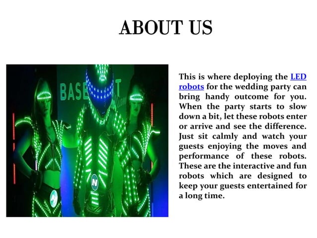 Led Robots | PPT