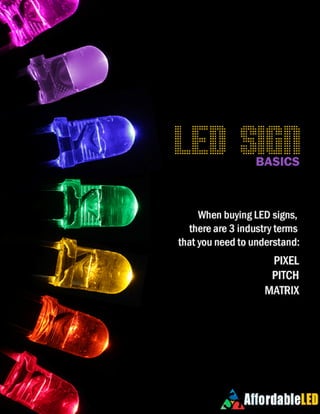 Led sign basics | PDF