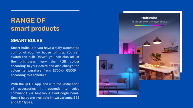 LED Smart Lighting Products | PPT