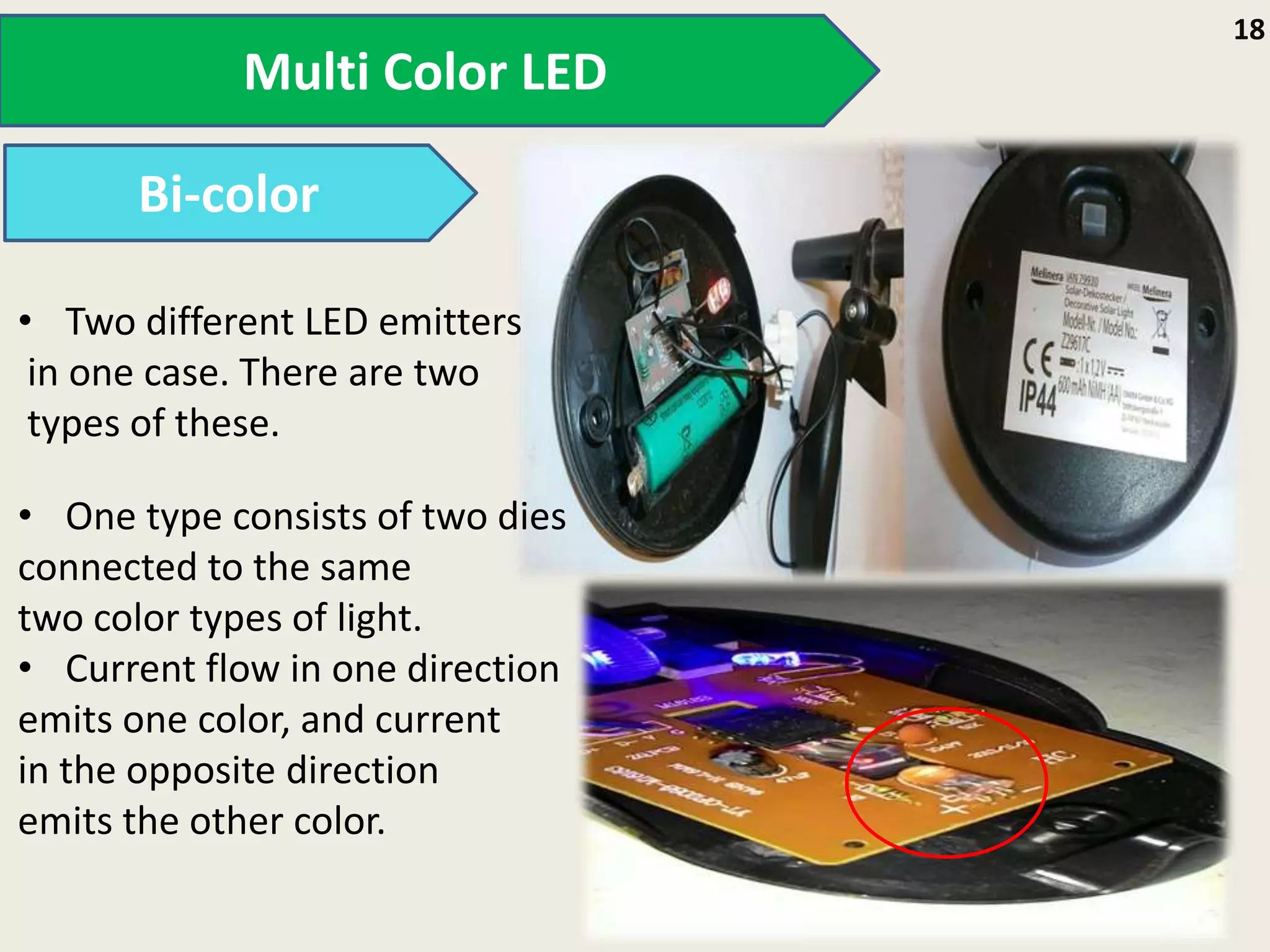 LED's Presentation | PPTX