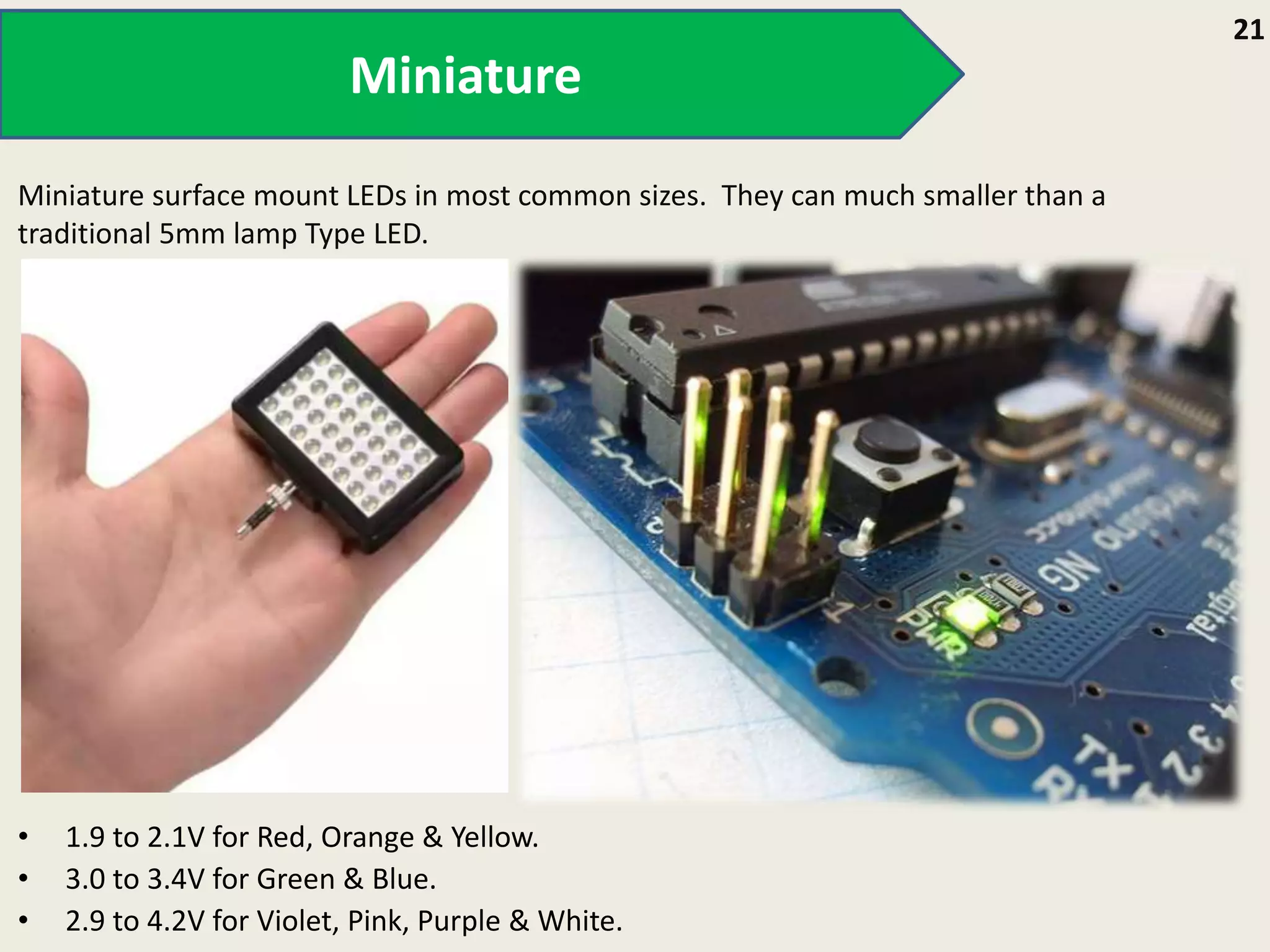 LED's Presentation | PPTX