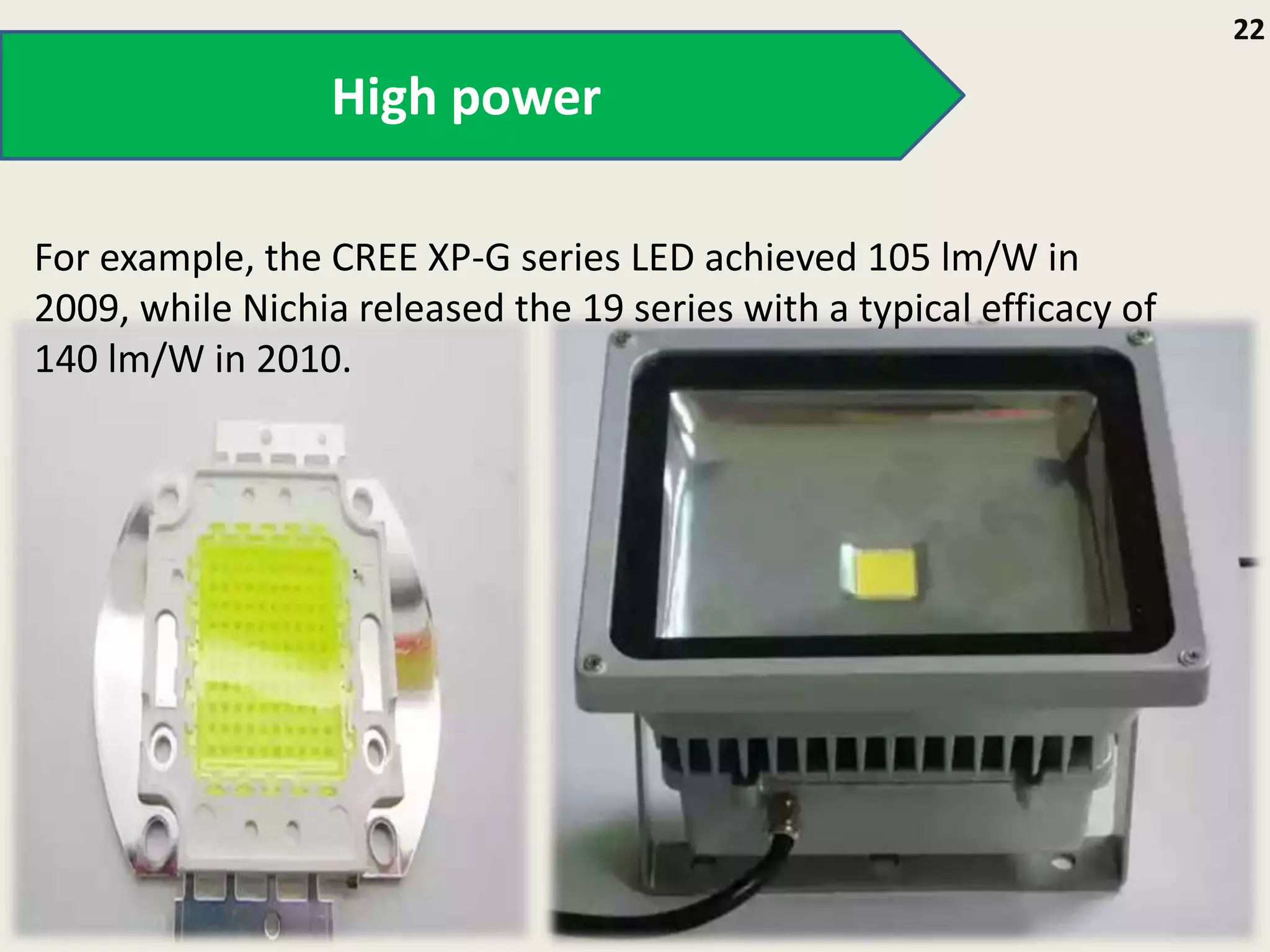 LED's Presentation | PPTX