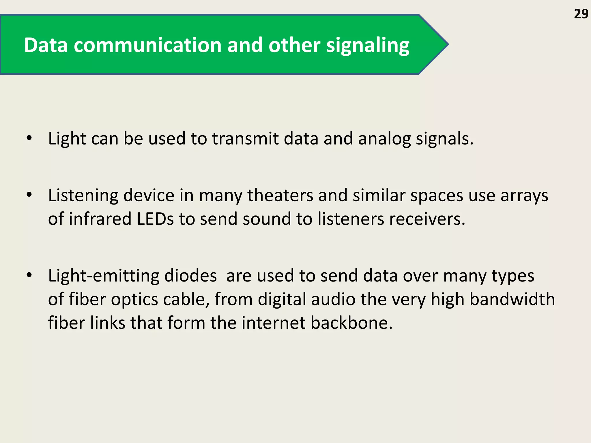 LED's Presentation | PPTX