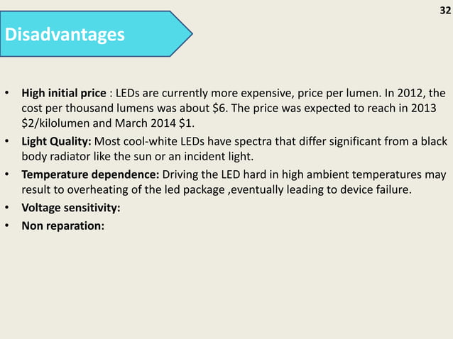 LED's Presentation | PPTX | Chemistry | Science