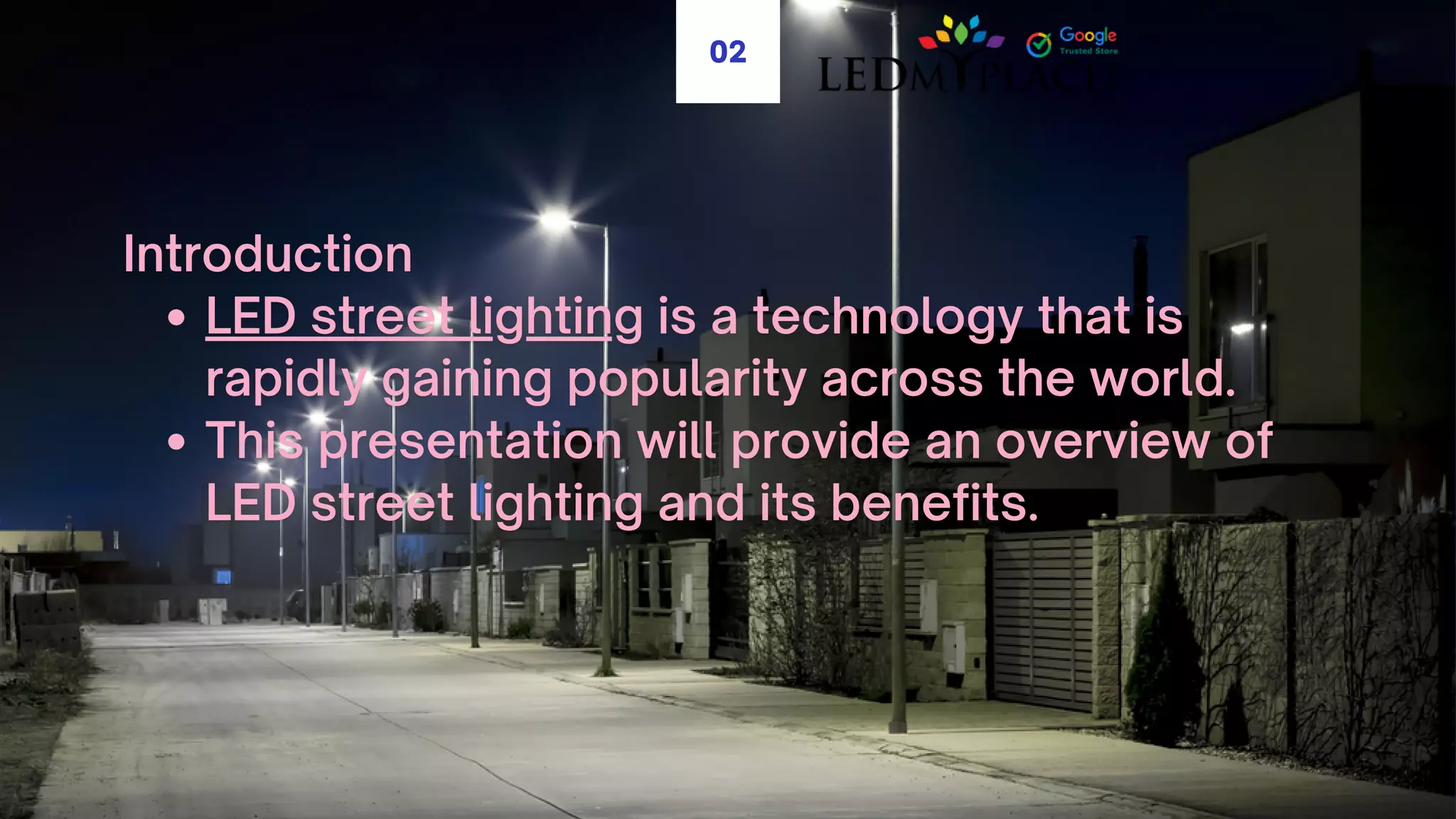 Street Lighting: Objectives, Types, Advantages – GIAU
