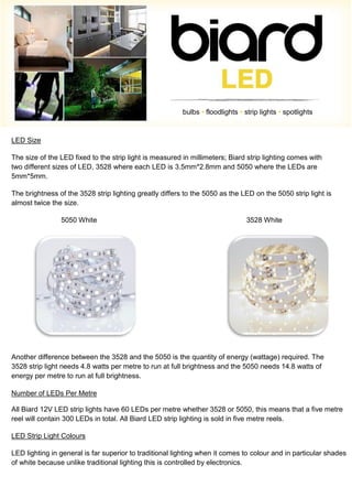 Led strip light buyers guide | PDF