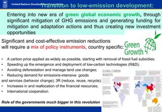 Transition to low-emission development | PPT