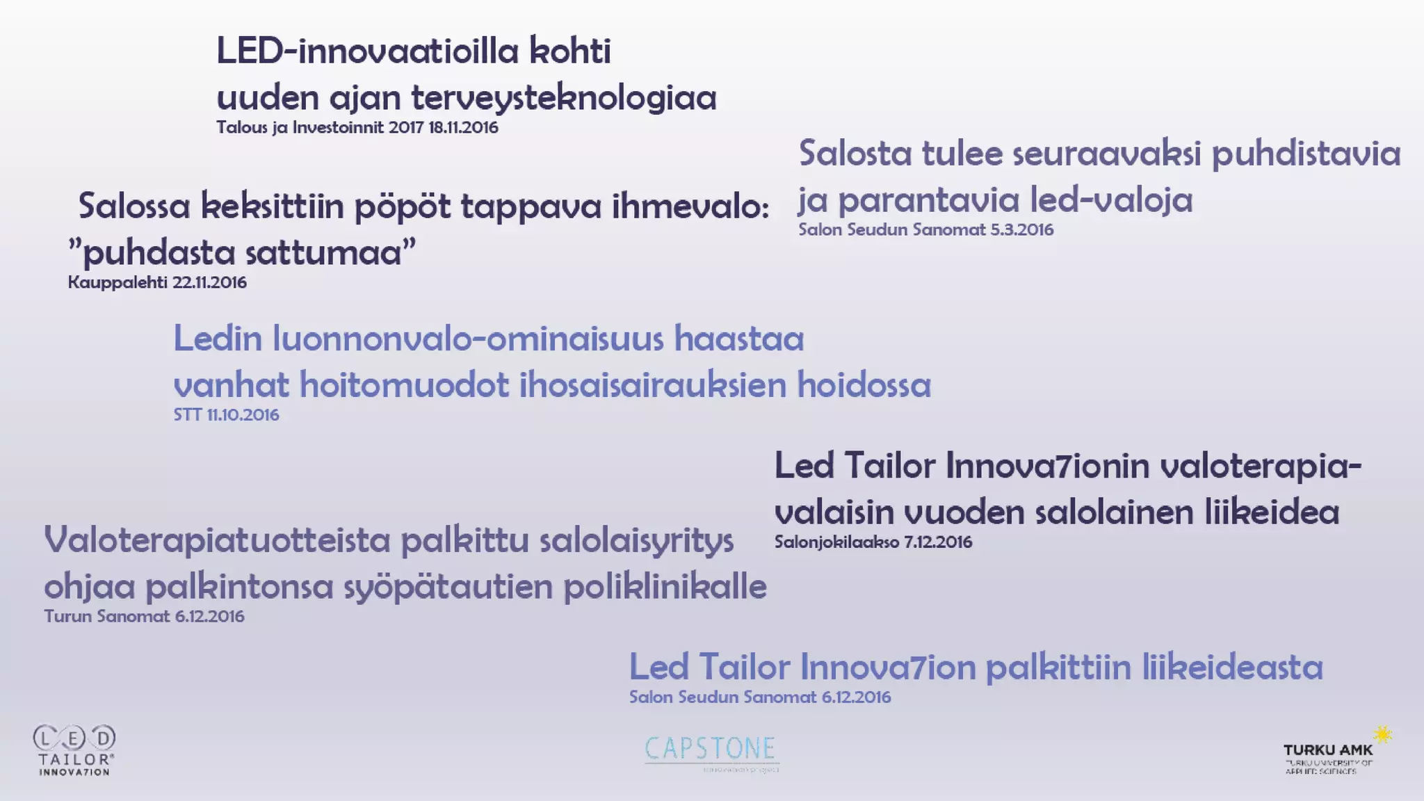 Led Tailor Capstone Pitch | PPTX