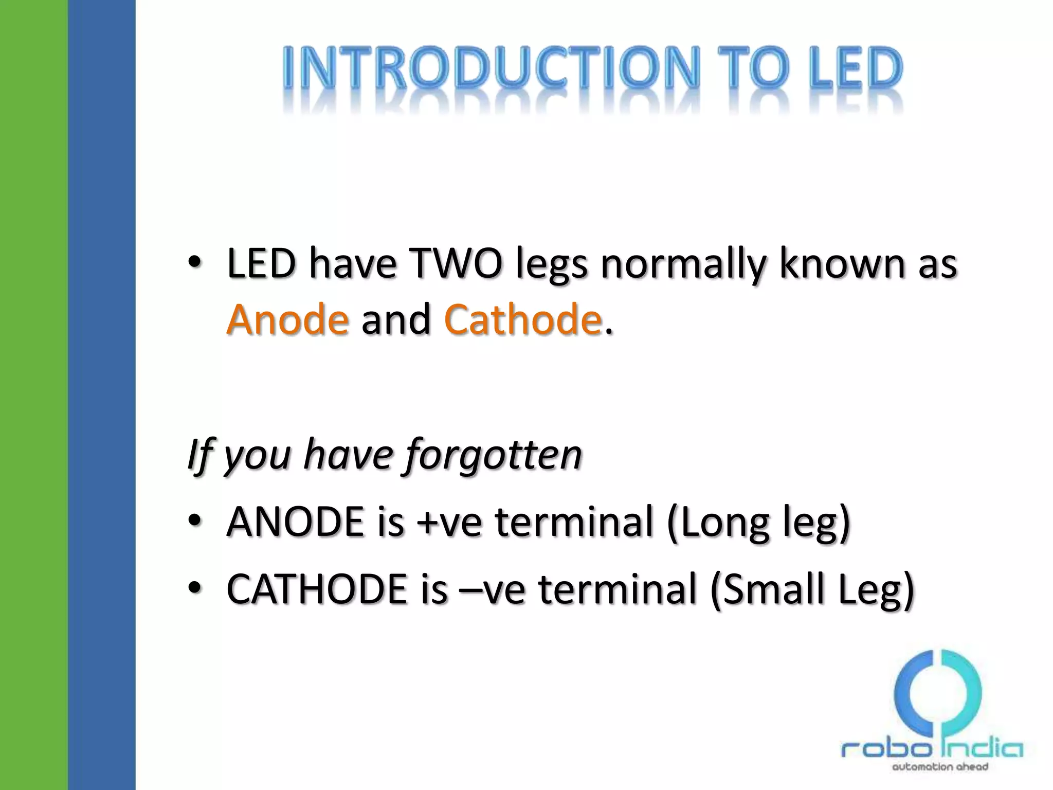 Led Theory and Working Principles | PPTX
