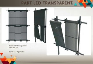 Struktur LED Transparent | PPTX
