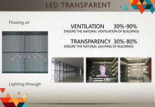 Struktur LED Transparent | PPTX