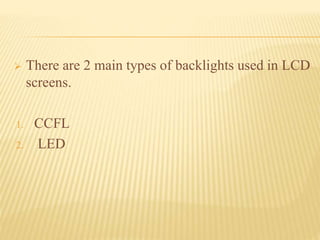 Led tv electronics | PPTX