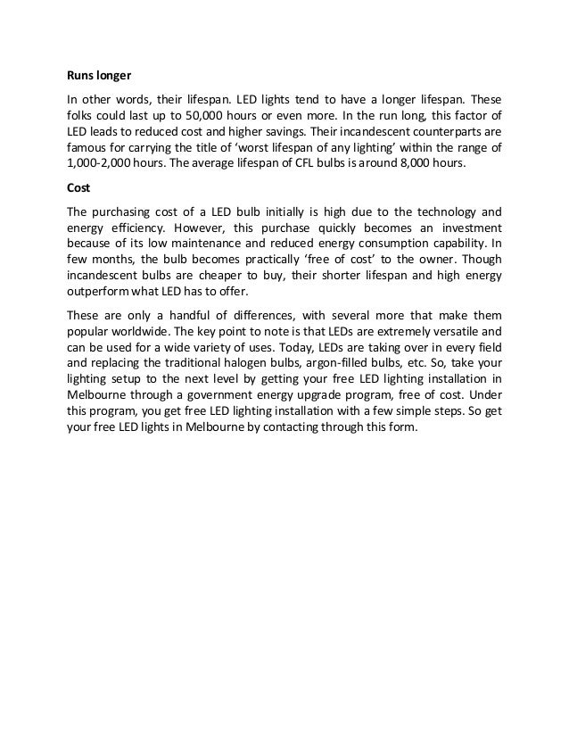 LED vs Normal Lighting - Know the Difference