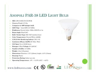 Led Waves Product Presentation | PDF