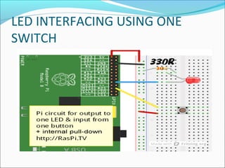 Led with raspberry pi | PPT | Technology & Computing
