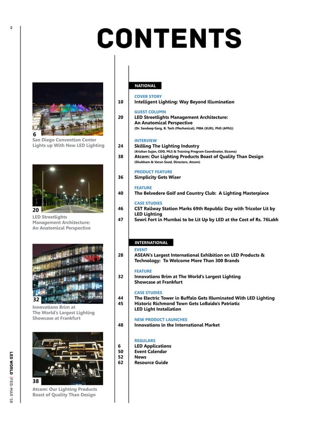 Led World Magazine- Intelligent Lighting: Way Beyond Illumination | PDF
