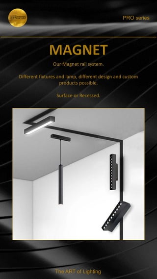 Magnet Rail System - Flexible Lighting Solution | PDF
