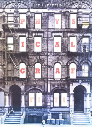 Led Zeppelin Physical Graffiti Album Cover