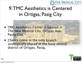 TMC Aesthetics Marketing Plan | PDF