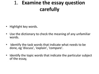 Lee4 write essay-10 steps | PPT