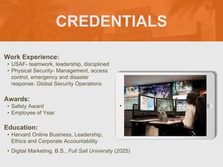 Derek Leech Personal Brand Exploration for Digital Marketing | PPT